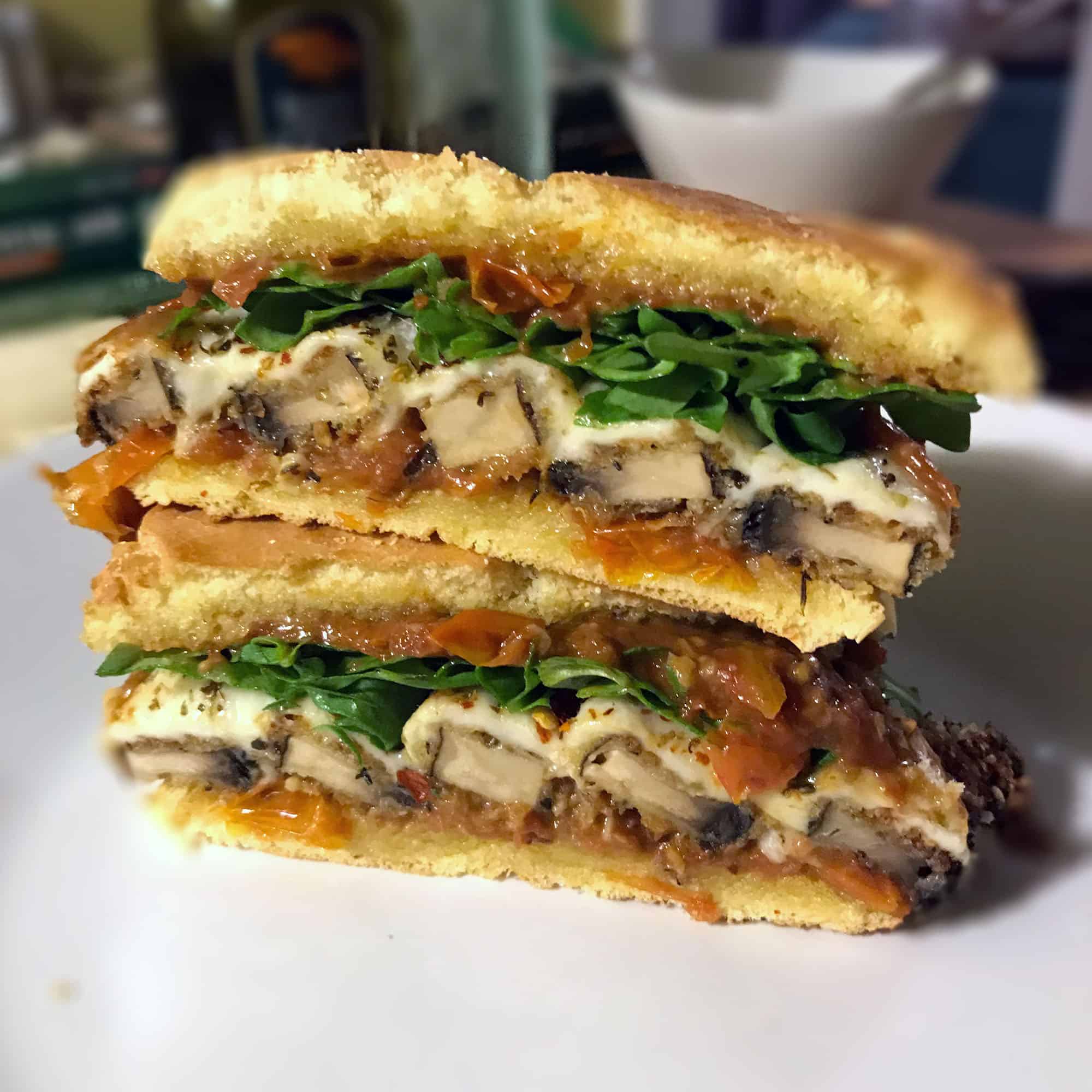 The Best Portobello Mushroom Sandwiches (with vegan version) - The ...
