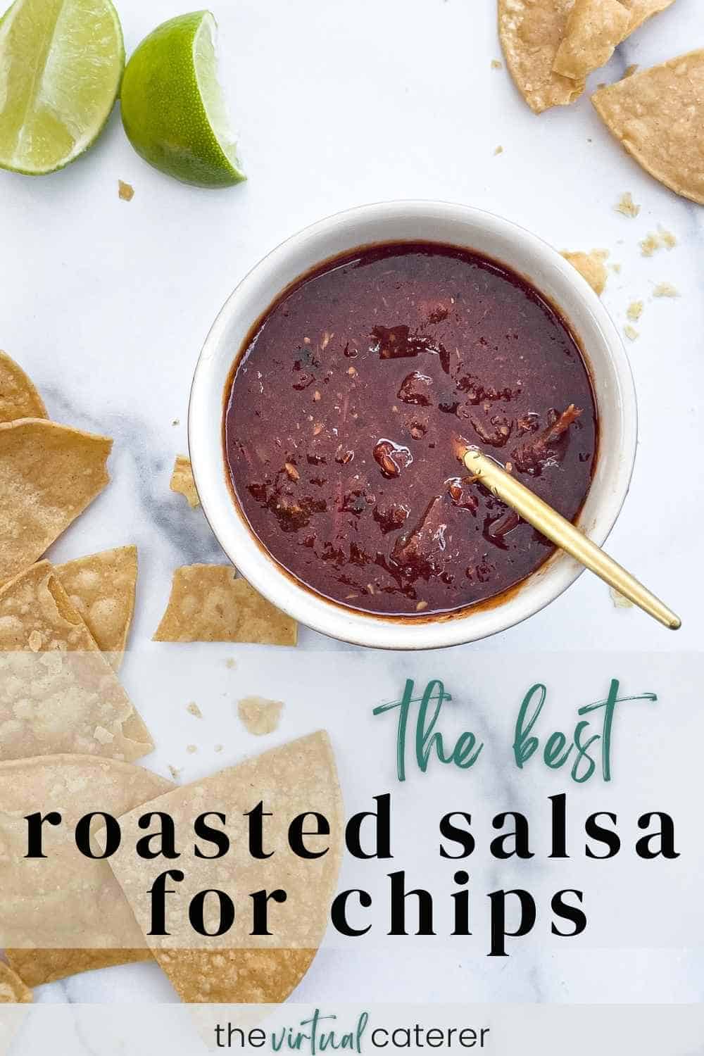 Authentic Restaurant Style Roasted Salsa Without Cilantro - The Virtual ...