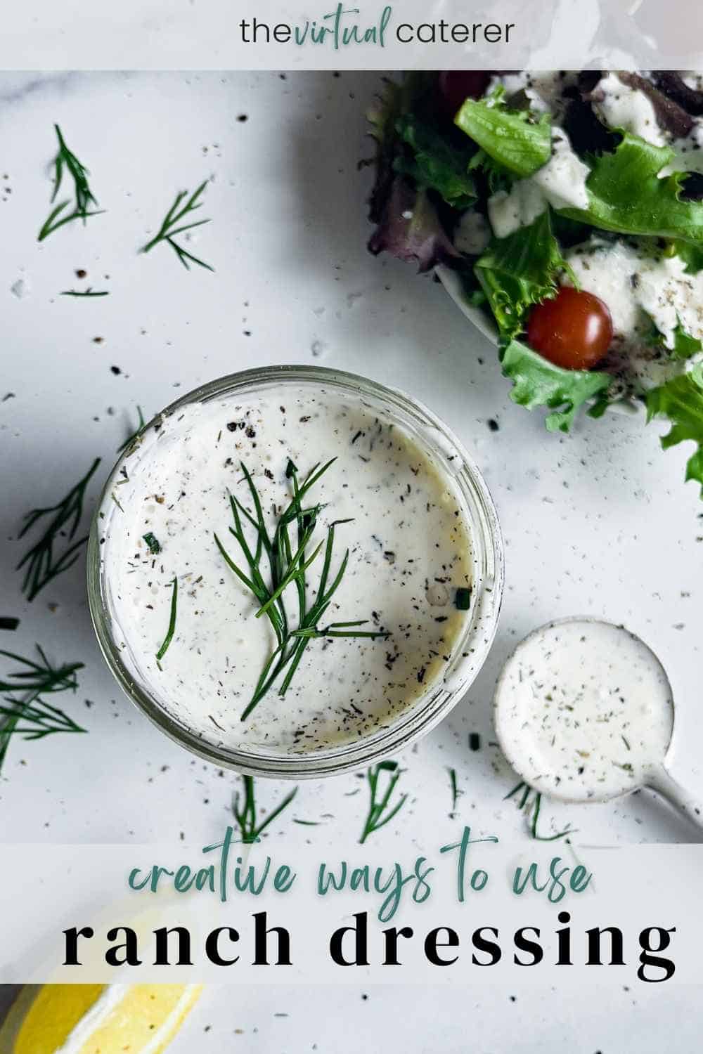 Easy Restaurant Style Ranch Dressing Recipe (5 minutes) - The Virtual ...