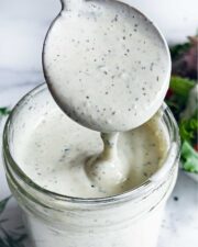 Easy Restaurant Style Ranch Dressing Recipe (5 minutes) - The Virtual ...
