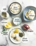 Easy Restaurant Style Ranch Dressing Recipe (5 minutes) - The Virtual ...