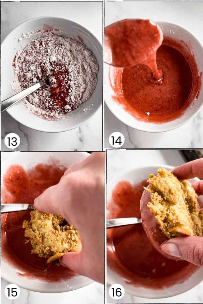 The BEST Strawberry Cheesecake Donuts (with Graham Cracker Crust) - The ...