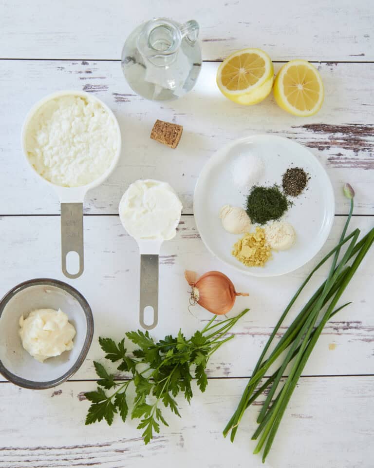The Best Healthy Ranch Dressing Recipe (Homemade) - The Virtual Caterer