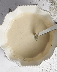 5 Minute Creamy Mayo Caesar Dressing (Quick + Easy!) - The Virtual Caterer